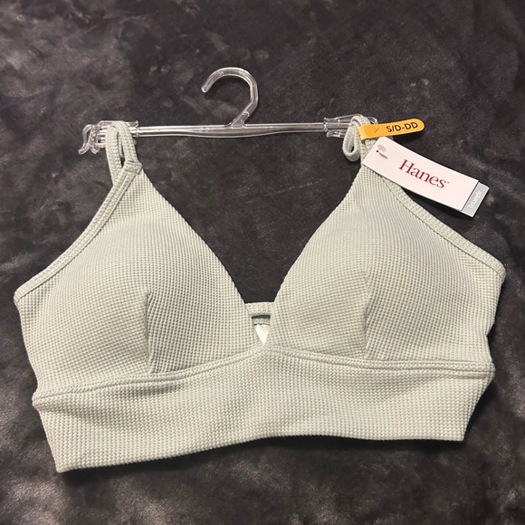 Hanes | Intimates & Sleepwear | Hanes Womens Longline Triangle Bralette ...